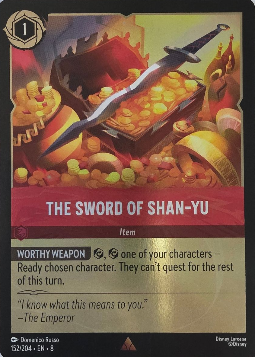 The Sword of Shan Yu 2025 Reign of Jafar #152/204 Cold Foil Price Guide ...