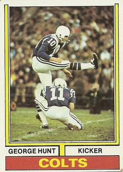 George Hunt Football Cards Price Guide - Sports Card Investor