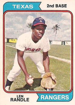 Lenny Randle 1974 O-Pee-Chee #446 Base Price Guide - Sports Card Investor