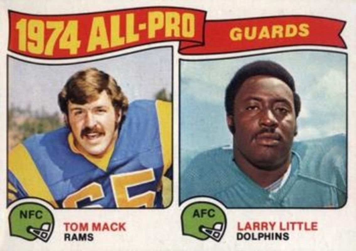 Tom Mack / Larry Little Football Cards Price Guide - Sports Card Investor