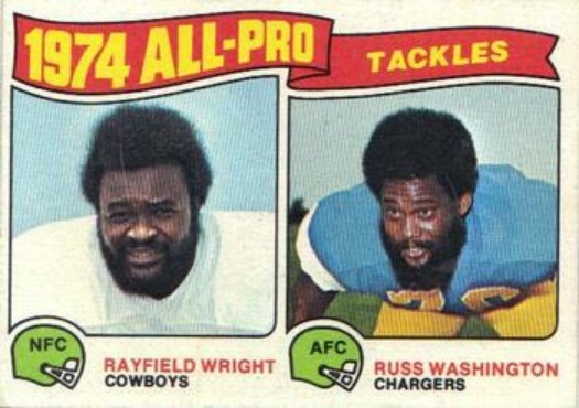 Rayfield Wright / Russ Washington 1975 Topps #202 Base Price Guide ...