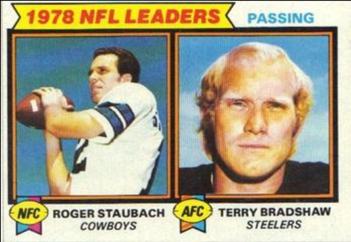Roger Staubach / Terry Bradshaw Football Cards Price Guide - Sports ...