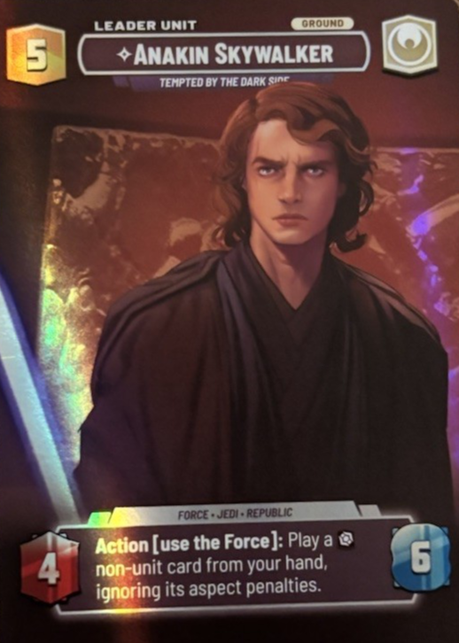 Anakin Skywalker - Tempted by the Dark Side 2025 Legends of the Force ...