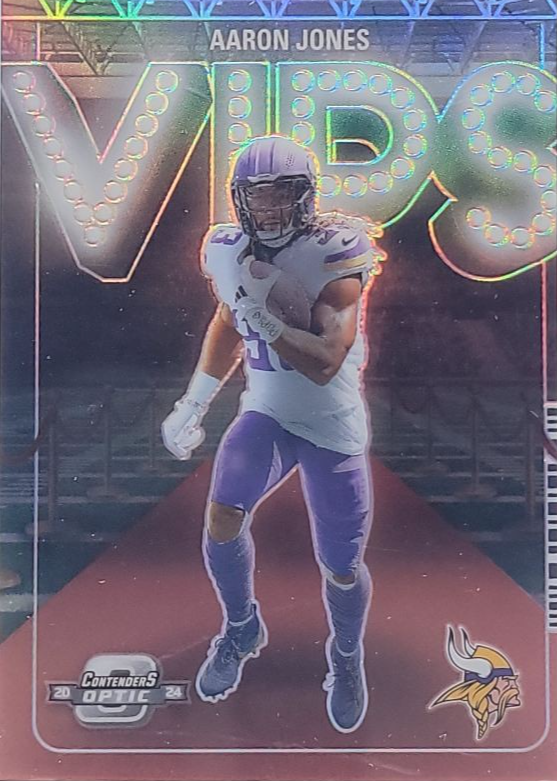 Aaron Jones Sr. 2024 Contenders Optic #VIP-AJS VIPs /(SSP) Price Guide ...