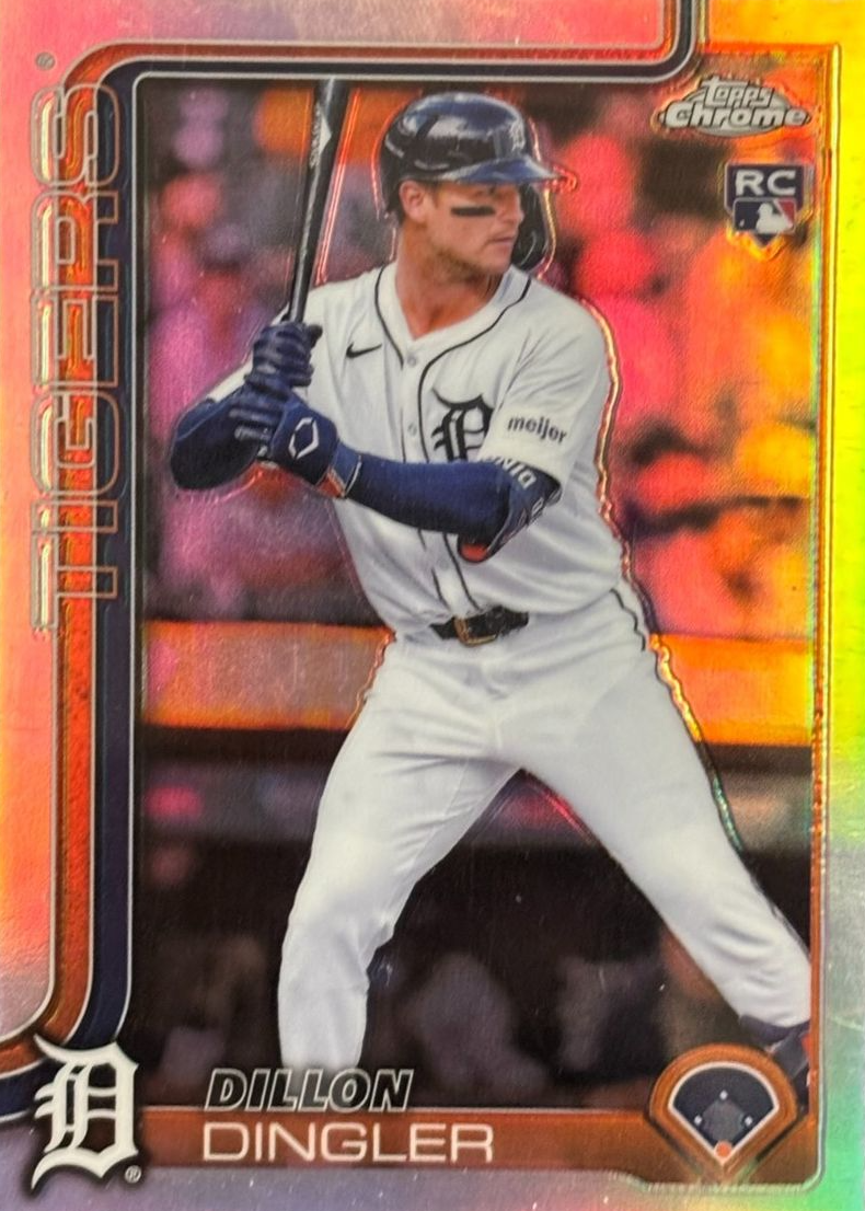 Dillon Dingler 2025 Topps Chrome #274 Refractor Price Guide - Sports ...