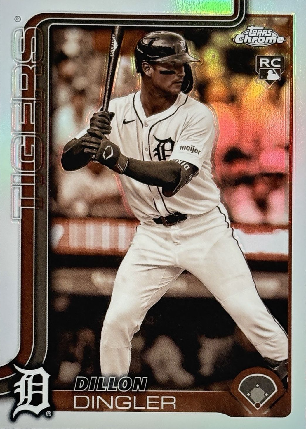 Dillon Dingler 2025 Topps Chrome #274 Sepia Refractor Price Guide ...