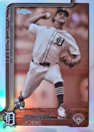 Jackson Jobe 2025 Topps Chrome #249 Sepia Refractor Price Guide ...