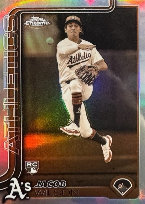 Jacob Wilson 2025 Topps Chrome #96 Sepia Refractor Price Guide - Sports ...