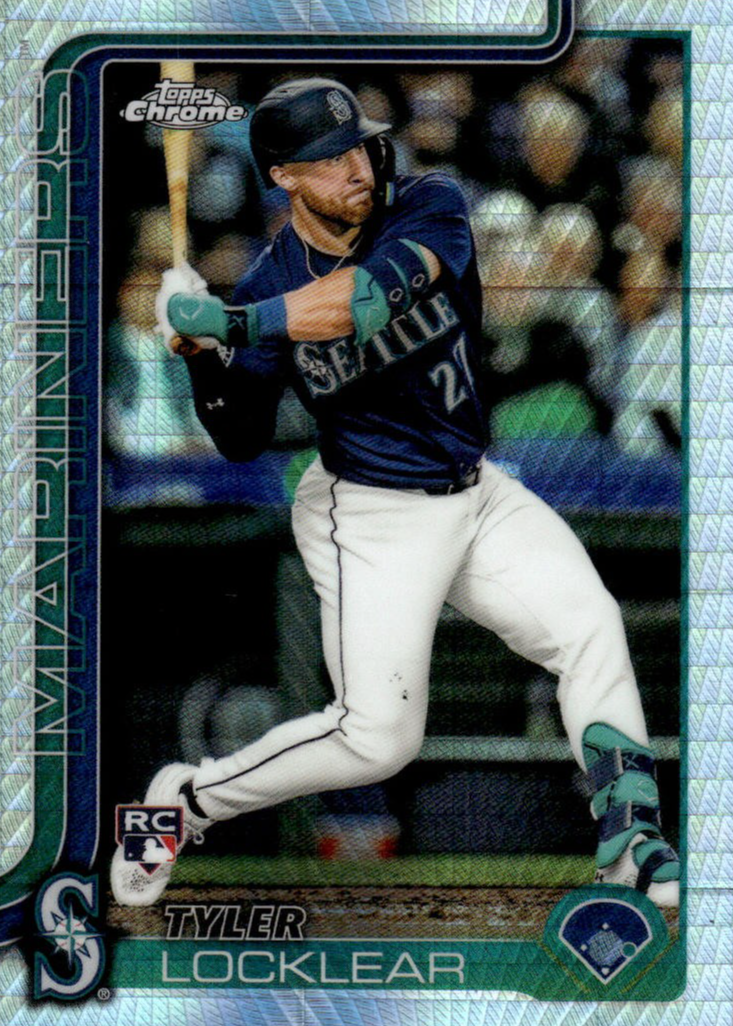 Tyler Locklear 2025 Topps Chrome #41 Prism Refractor Price Guide ...