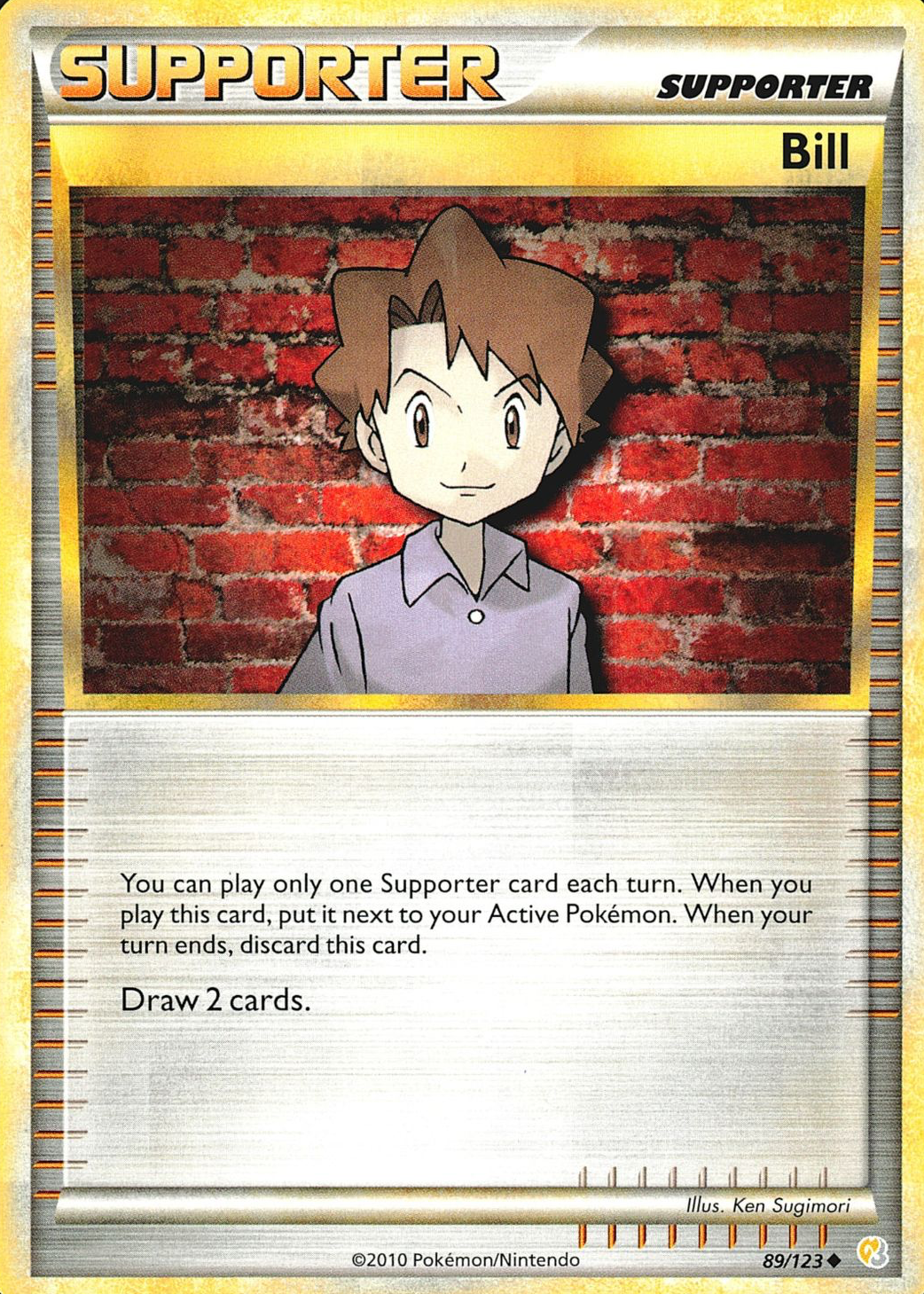 Bill 2010 HeartGold & SoulSilver #089/123 Base Price Guide - Sports ...
