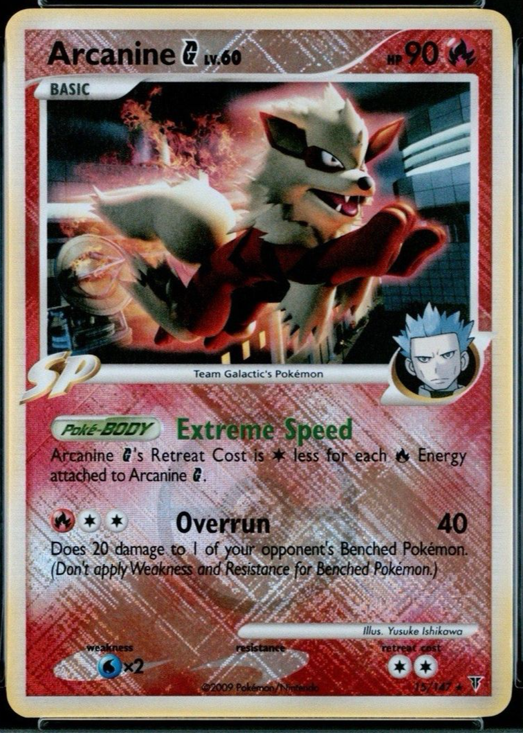 Arcanine G Pokemon Cards Price Guide - Sports Card Investor