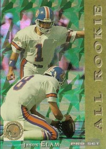 Jason Elam 1993 Pro Set #14 All Rookies Price Guide - Sports Card Investor