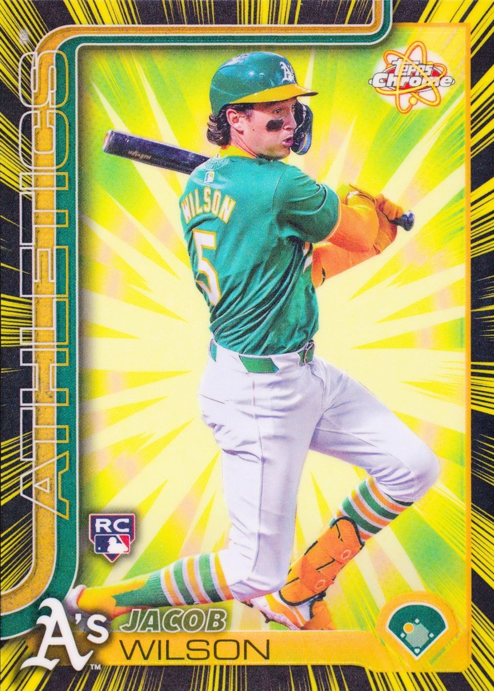 Jacob Wilson 2025 Topps Chrome #RR-6 Radiating Rookies /(SSP) Price ...