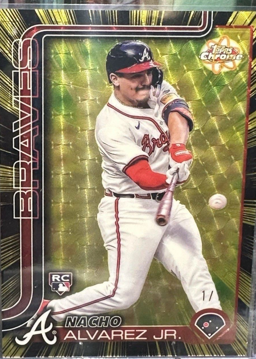 Nacho Alvarez Jr. 2025 Topps Chrome #RR-19 Radiating Rookies ...