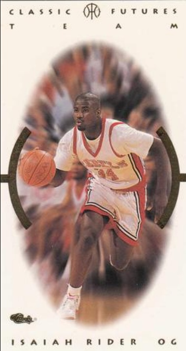 Isaiah Rider 1993 Classic Futures #CFT-4 Team Price Guide - Sports Card Investor