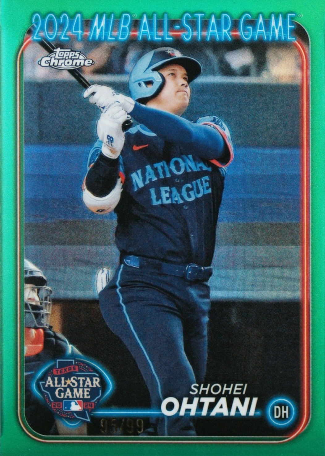 Shohei Ohtani 2024 Topps Chrome Update #ASGC-18 2024 All-Star Game ...