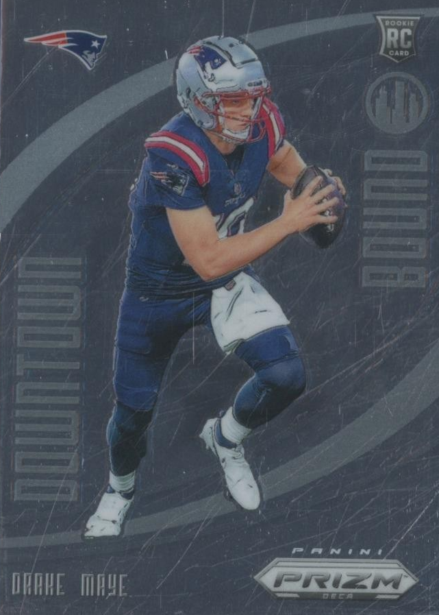 Drake Maye 2024 Prizm Deca #2 Downtown Bound Price Guide - Sports Card ...