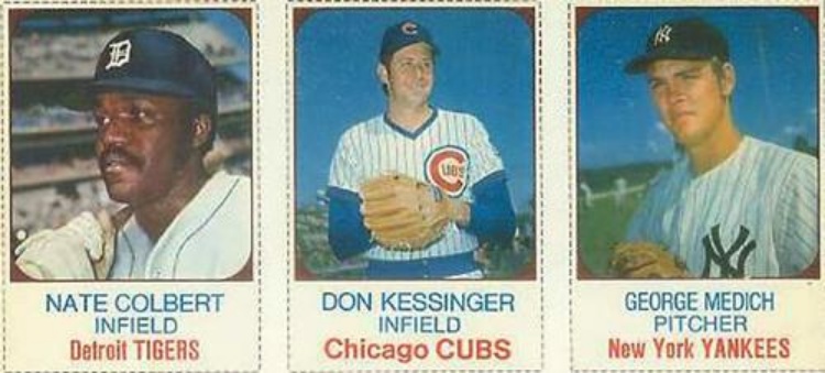 Nate Colbert / George Medich / Don Kessinger Baseball Cards Price Guide ...