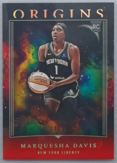 Marquesha Davis 2024 Origins WNBA #95 Red /99 Price Guide - Sports Card ...
