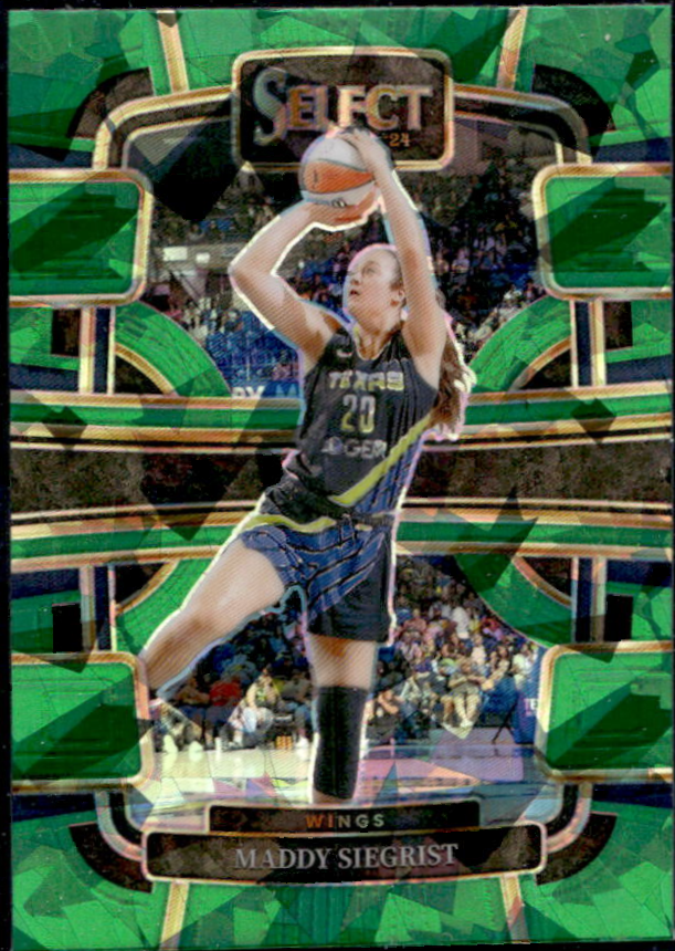 Maddy Siegrist 2024 Select WNBA #61 Base Green Ice Price Guide - Sports ...