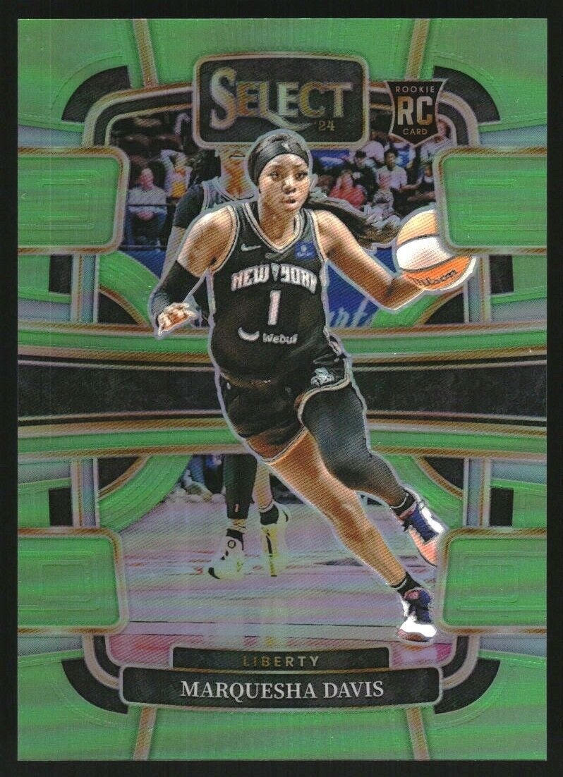 Marquesha Davis 2024 Select WNBA #41 Base Neon Green /75 Price Guide ...