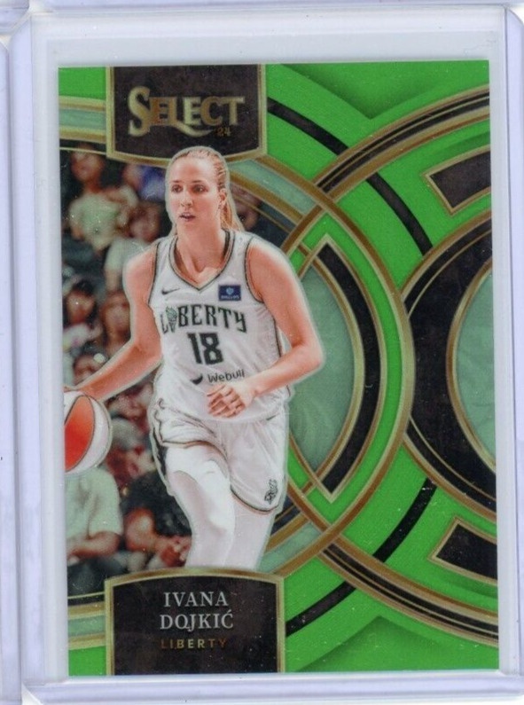 Ivana Dojkic 2024 Select WNBA #28 Base Neon Green /75 Price Guide ...