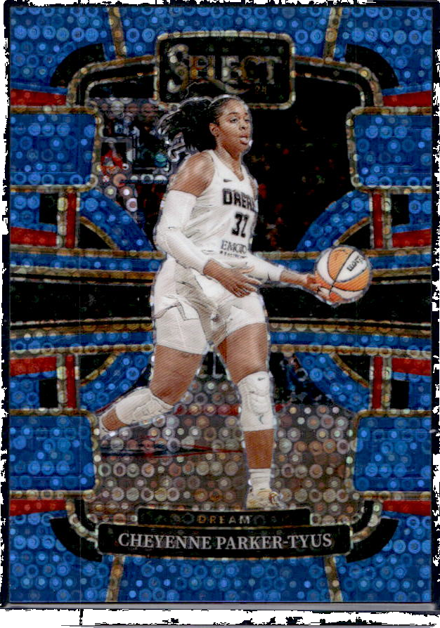 Cheyenne Parker-Tyus 2024 Select WNBA #62 Base Light Blue Disco /125 ...