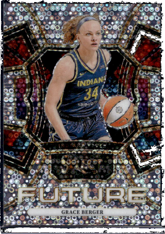 Grace Berger 2024 Select WNBA #13 Select Future White Disco /75 Price ...