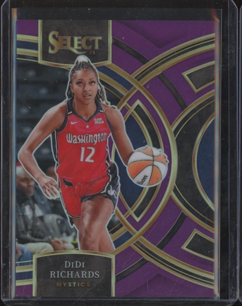 DiDi Richards 2024 Select WNBA #113 Base Purple /149 Price Guide ...