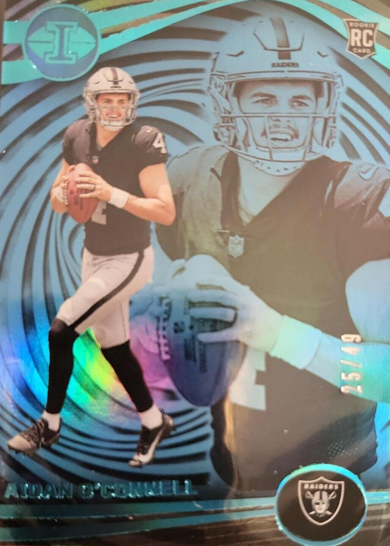 Aidan O'Connell 2023 Illusions #59 Trophy Collection Platinum /49 Price ...