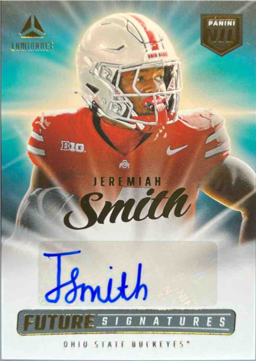 Jeremiah Smith 2025 Luminance #NIL-JSH Future Signatures NIL Price ...