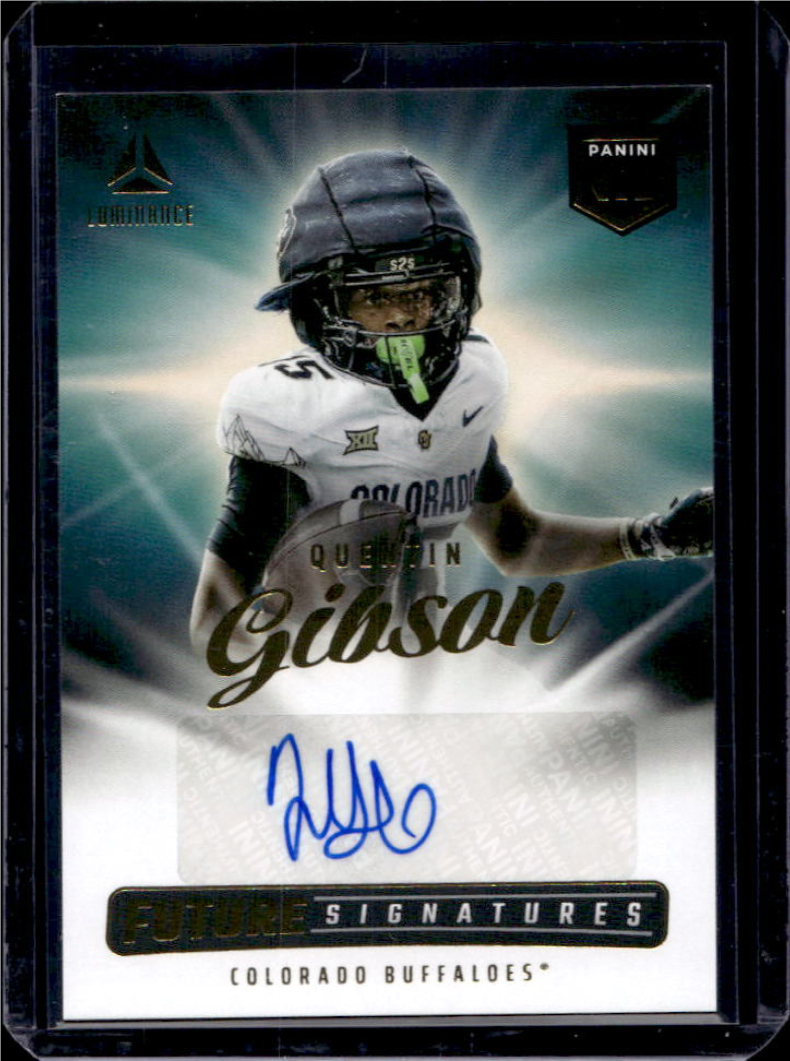 Quentin Gibson 2025 Luminance #NIL-QGN Future Signatures NIL Price ...