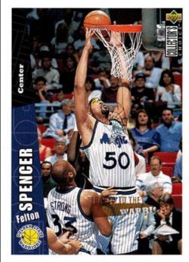 Felton Spencer 1996 Collector's Choice #300 Base Price Guide - Sports ...