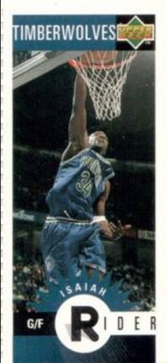 Isaiah Rider 1996 Collector's Choice #M50 Mini Cards Price Guide ...