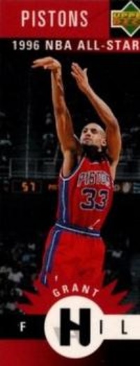 Grant Hill 1996 Upper Deck Collector's Choice #M25 Mini Cards Price ...