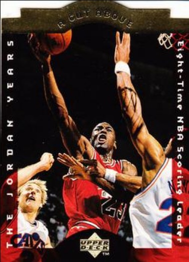 Michael Jordan 1996 Collector's Choice #CA2 A Cut Above: The Jordan ...