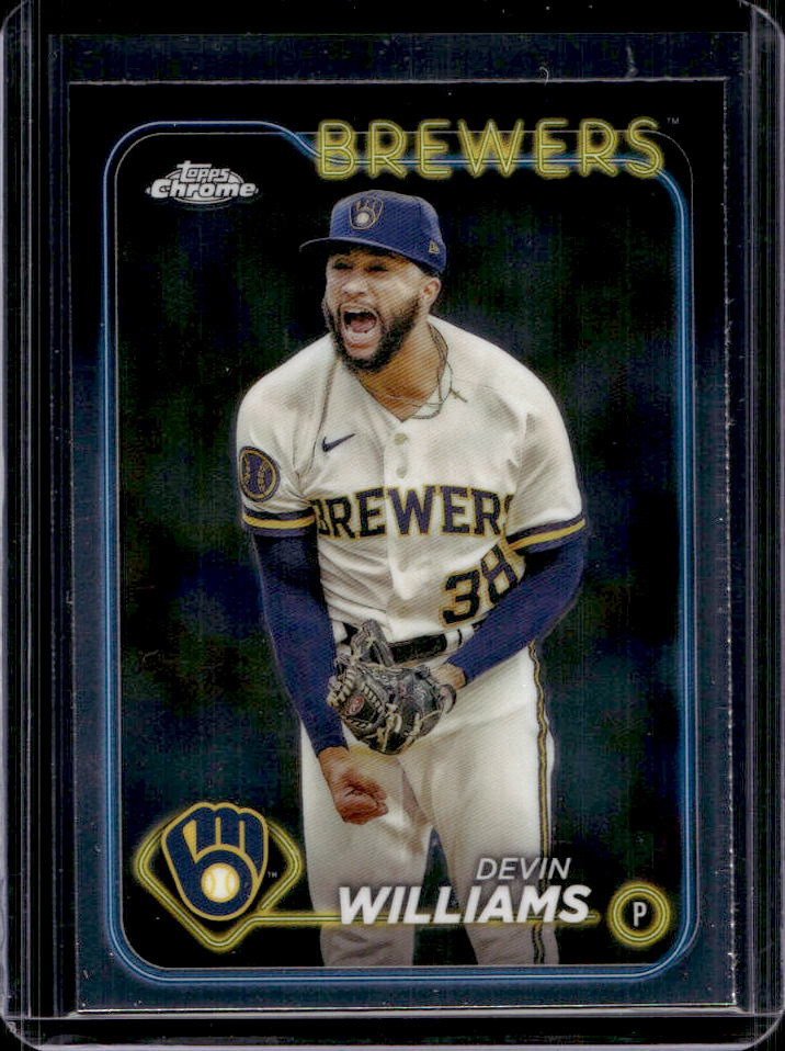 Devin Williams 2024 Topps Chrome #103 Base Price Guide - Sports Card ...