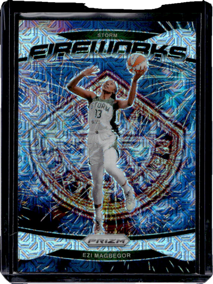 Ezi Magbegor 2024 Prizm WNBA #14 Fireworks - Mojo /25 Price Guide ...