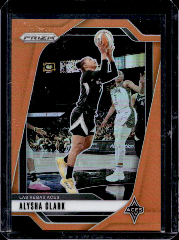 Alysha Clark 2024 Prizm WNBA #101 Orange /99 Price Guide - Sports Card Investor