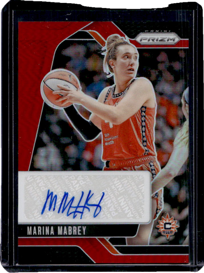 Marina Mabrey 2024 Prizm WNBA #SG-MM Signatures - Red /99 Price Guide ...
