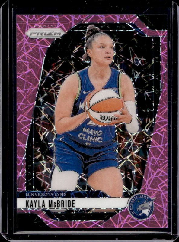 Kayla McBride 2024 Prizm WNBA #13 Pink Velocity /79 Price Guide ...