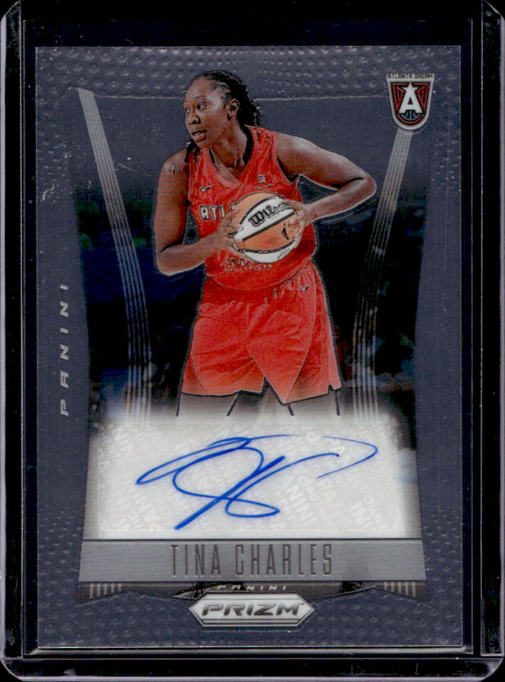 Tina Charles 2024 Prizm WNBA #TB-TC Throwback Signatures Price Guide ...