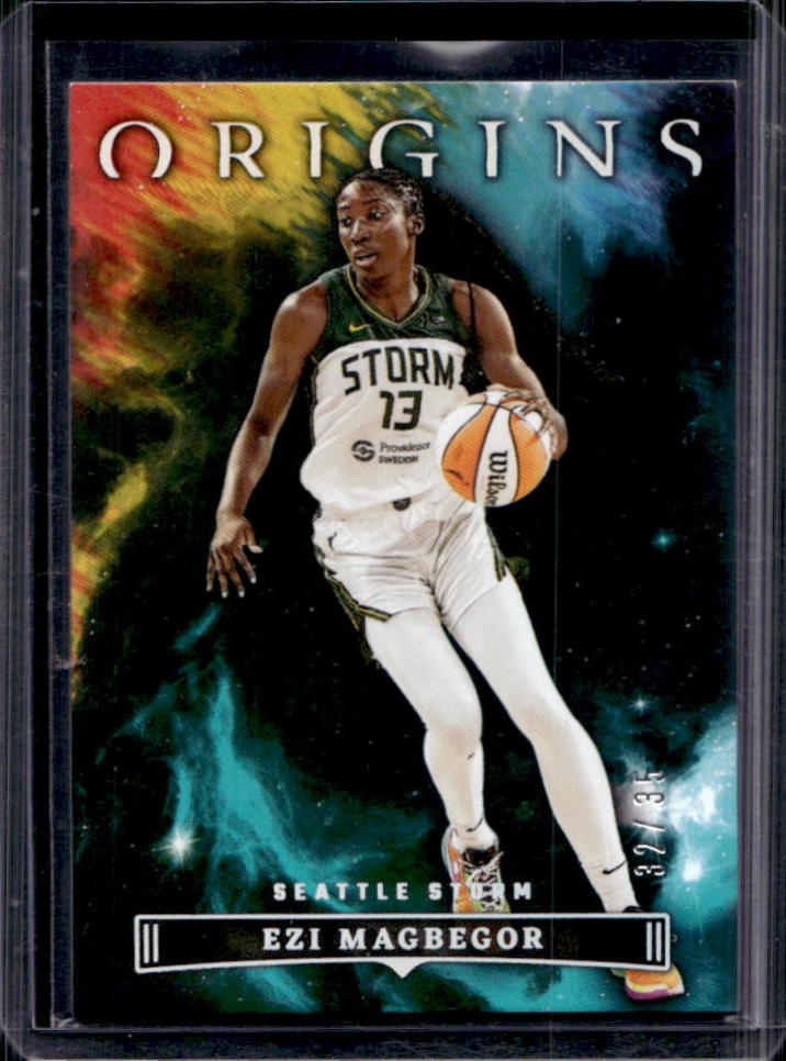 Ezi Magbegor 2023 Origins WNBA #57 Teal /35 Price Guide - Sports Card ...