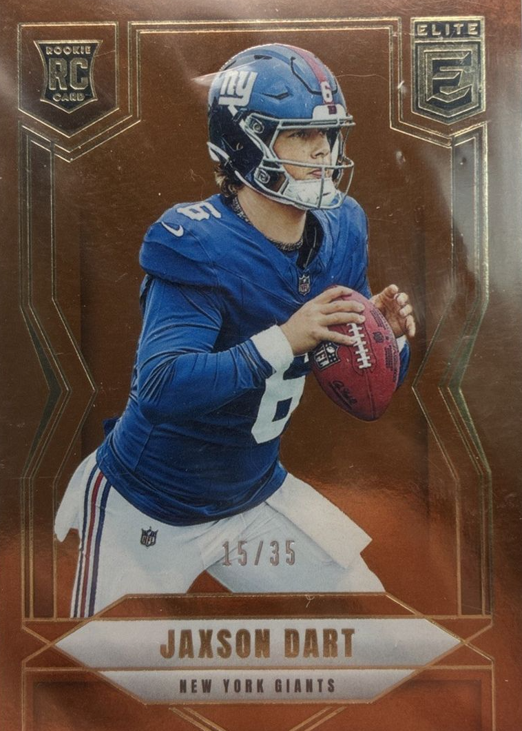 Jaxson Dart 2025 Elite #103 Bronze /35 Price Guide - Sports Card Investor
