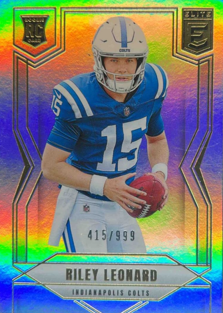 Riley Leonard 2025 Elite #170 Base Rookie /999 Price Guide - Sports ...