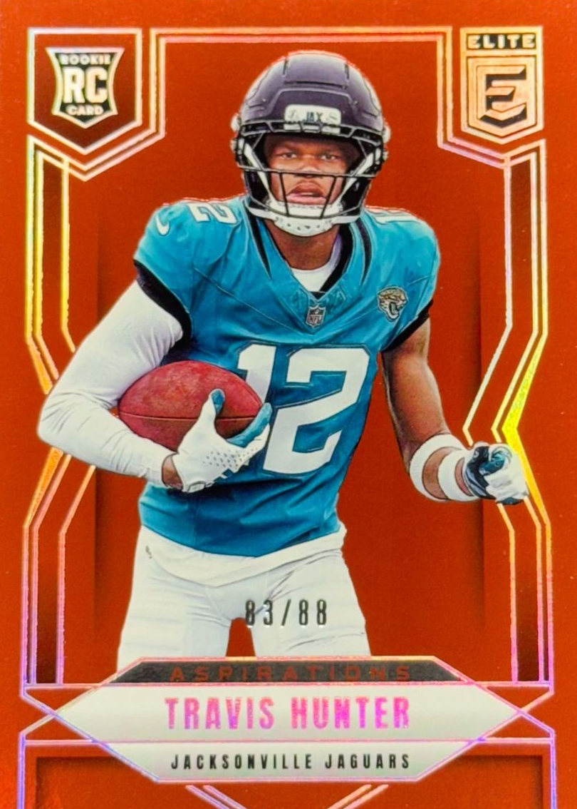 Travis Hunter 2025 Elite #114 Aspirations (/88) Price Guide - Sports ...