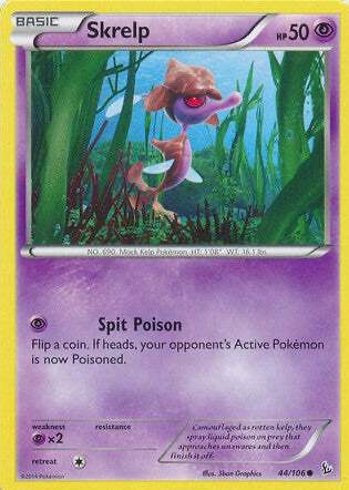 Skrelp 2014 XY: Flashfire #044/106 Base Price Guide - Sports Card Investor