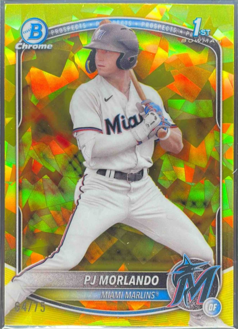 PJ Morlando 2025 Bowman Sapphire Edition #BCP-91 Chrome Prospects ...