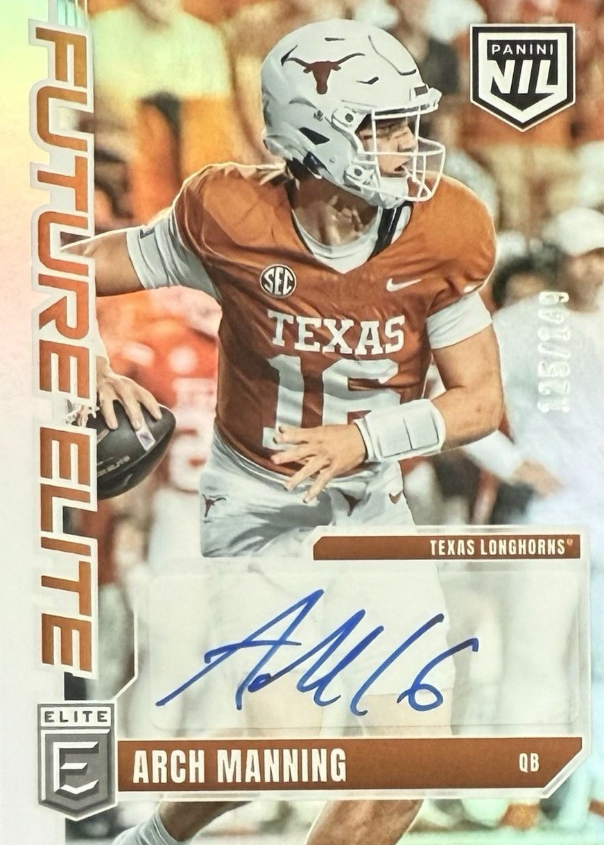 Arch Manning 2025 Elite #FE-AMG Future Elite Autographs /149 Price ...