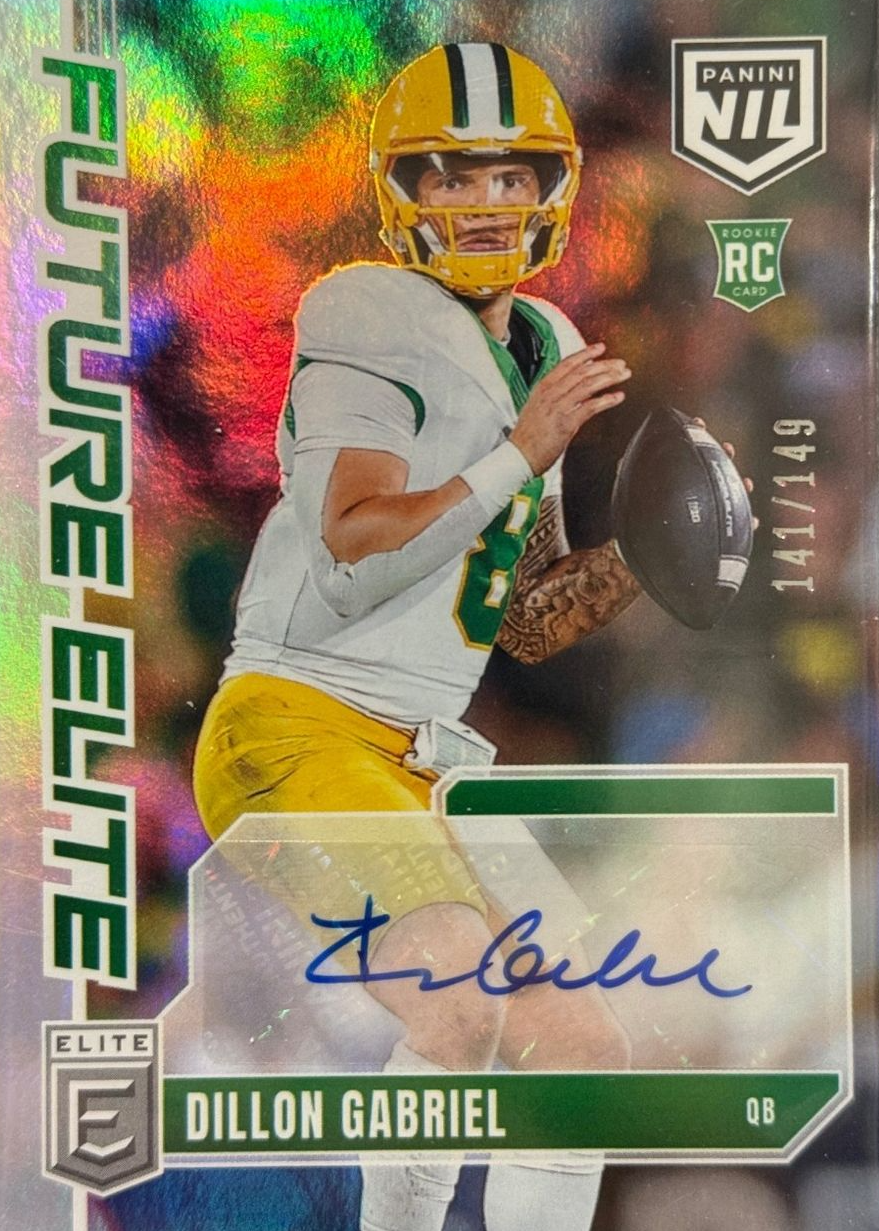 Dillon Gabriel 2025 Elite #FE-DGL Future Elite Autographs /149 Price ...